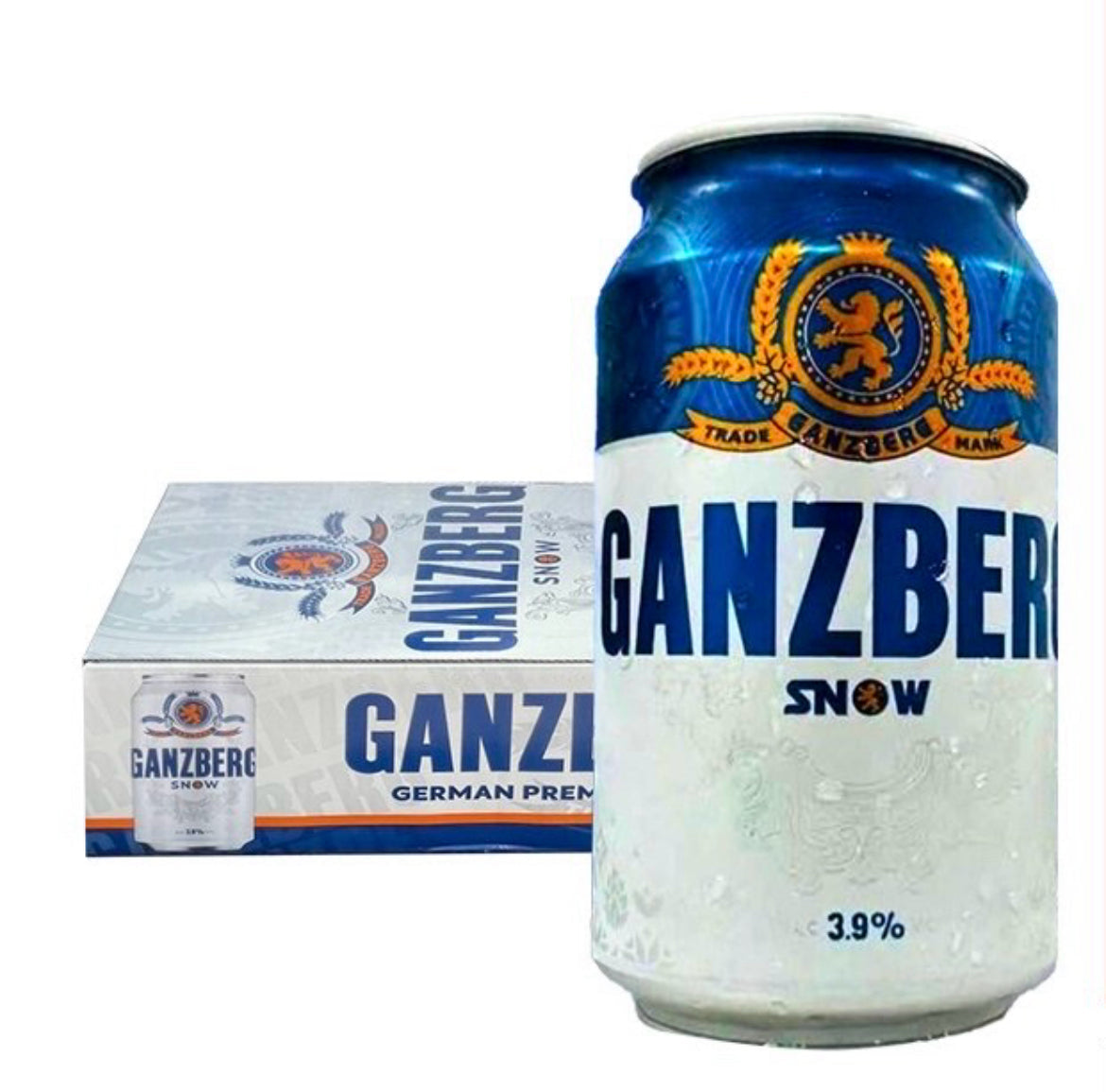 Ganzberg Beer Can 330ml – Bong Veggy Meats & Groceries