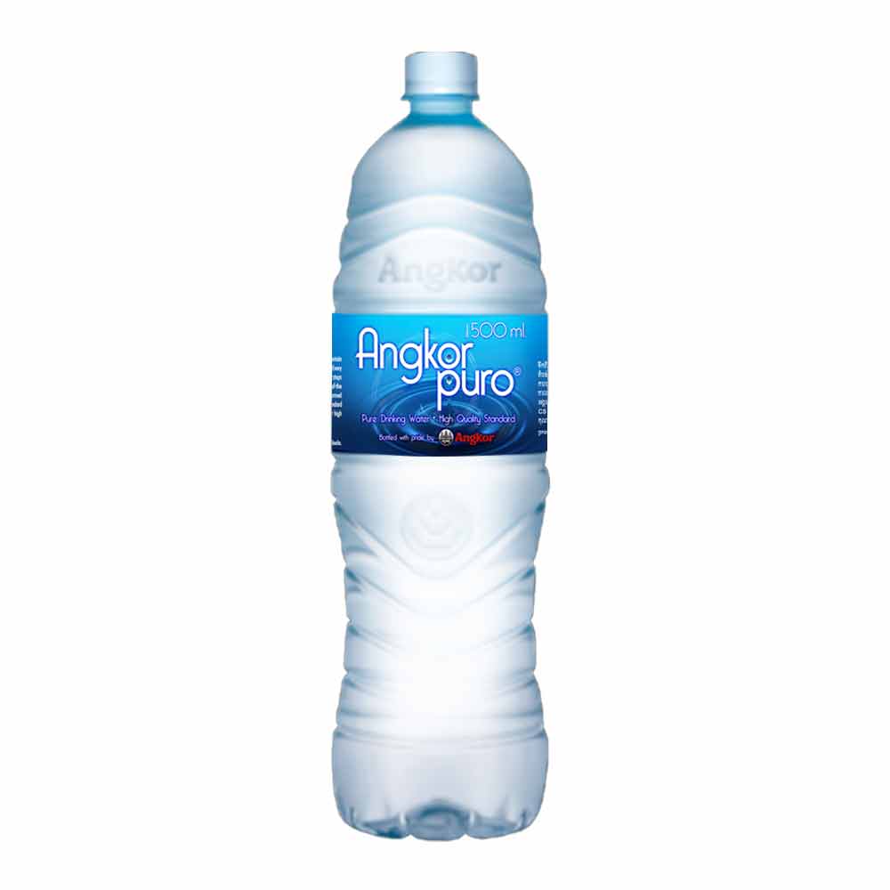 Angkor Puro 1.5L Water Bottle Drinking Water – BONGVEGGY